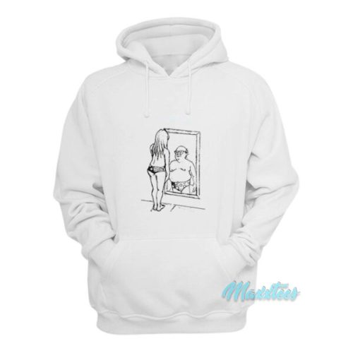 Annie Lederman Danny Devito Girl Mirror Hoodie