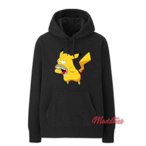 Pikachu Homer Simpsons Hoodie